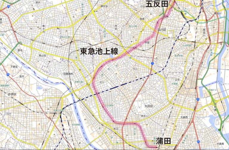 東急池上線幻の延伸計画、新奥沢線・白金線・泉岳寺線…その由来やルーツを探る | 廃線跡の旅、鉄路の旅
